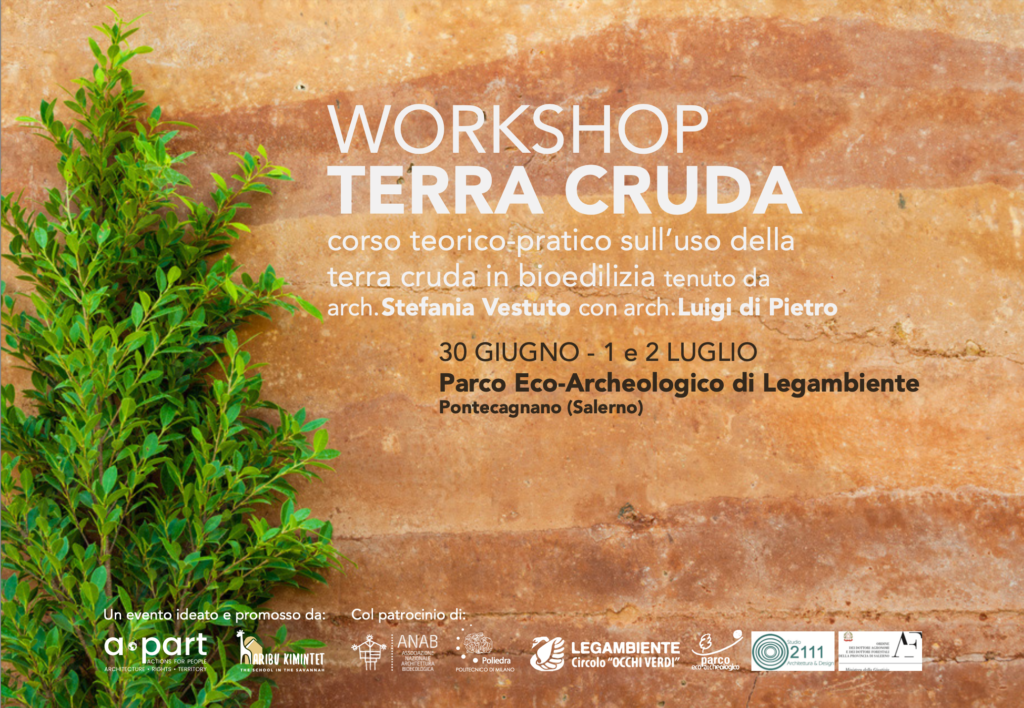 Workshop “Terra cruda” promoted by A•PART - Poliedra